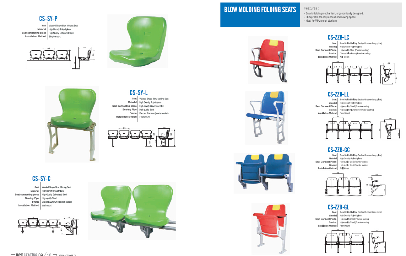 Stadium Style Seating Arrangement