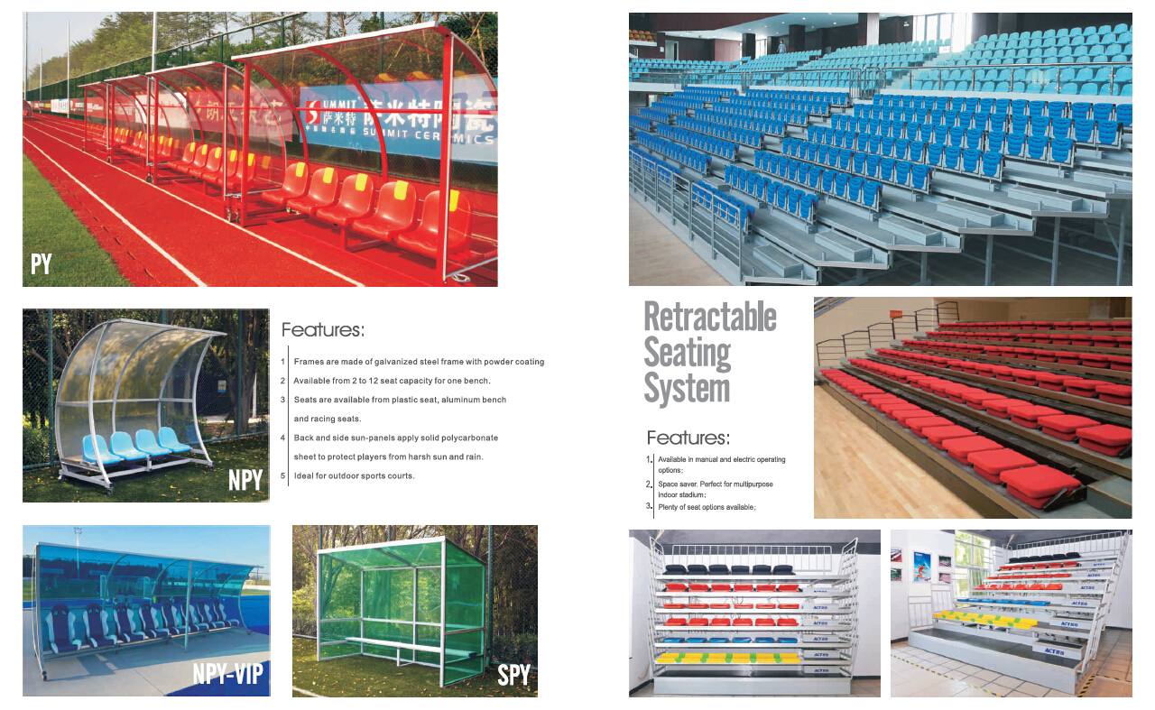 Stadium Style Seating Arrangement
